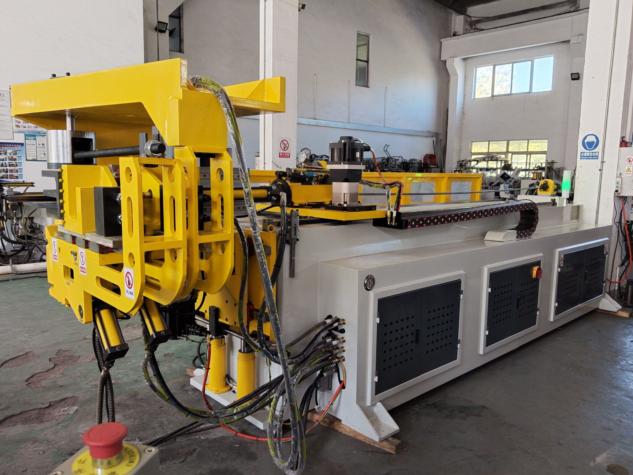Pipe Cutting Machine used for high-volume, repetitive tasks.